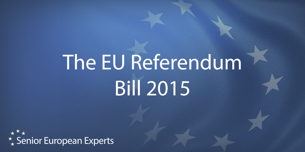 European & International Analysts Group The EU Referendum Bill 2015 ...